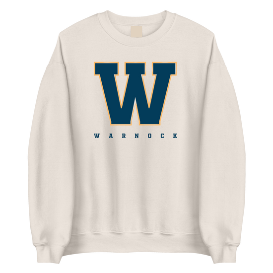 Warnock "W" Crewneck Sweatshirt – Warnock for Georgia